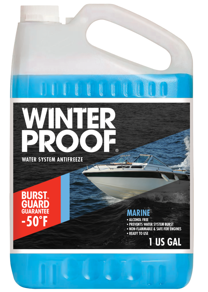 WINTERPROOF™ Water System Antifreeze for Boats